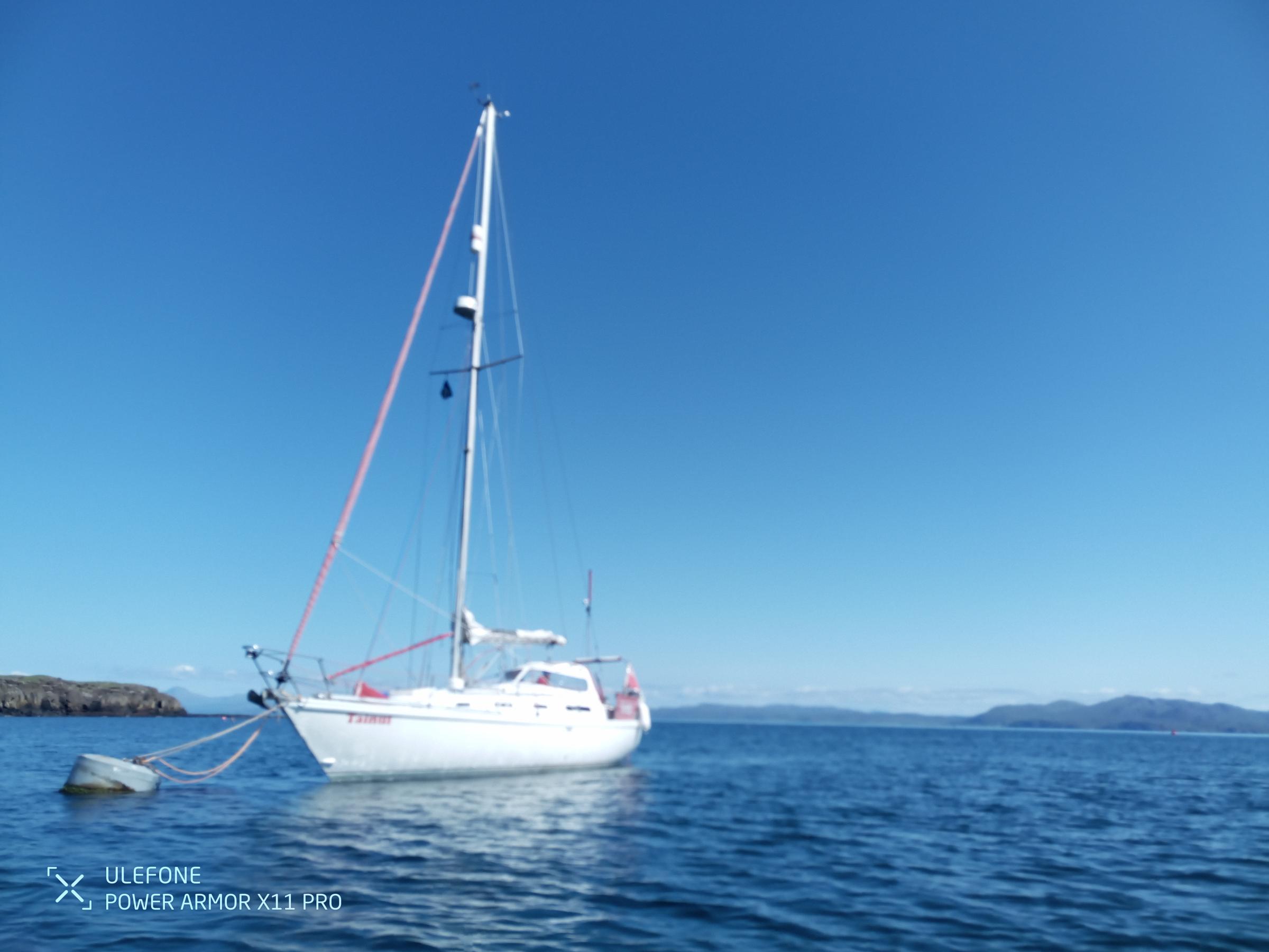 Tainui | Oostende voor anker