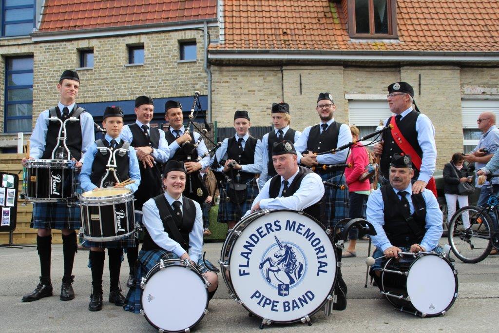 Flanders Memorial Pipe Band (B) | Oostende voor anker