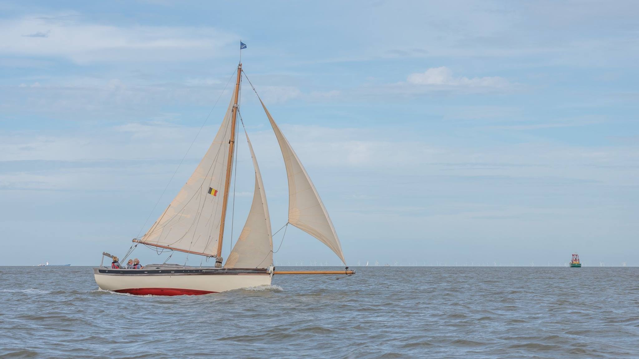 Gwylan | Oostende voor anker