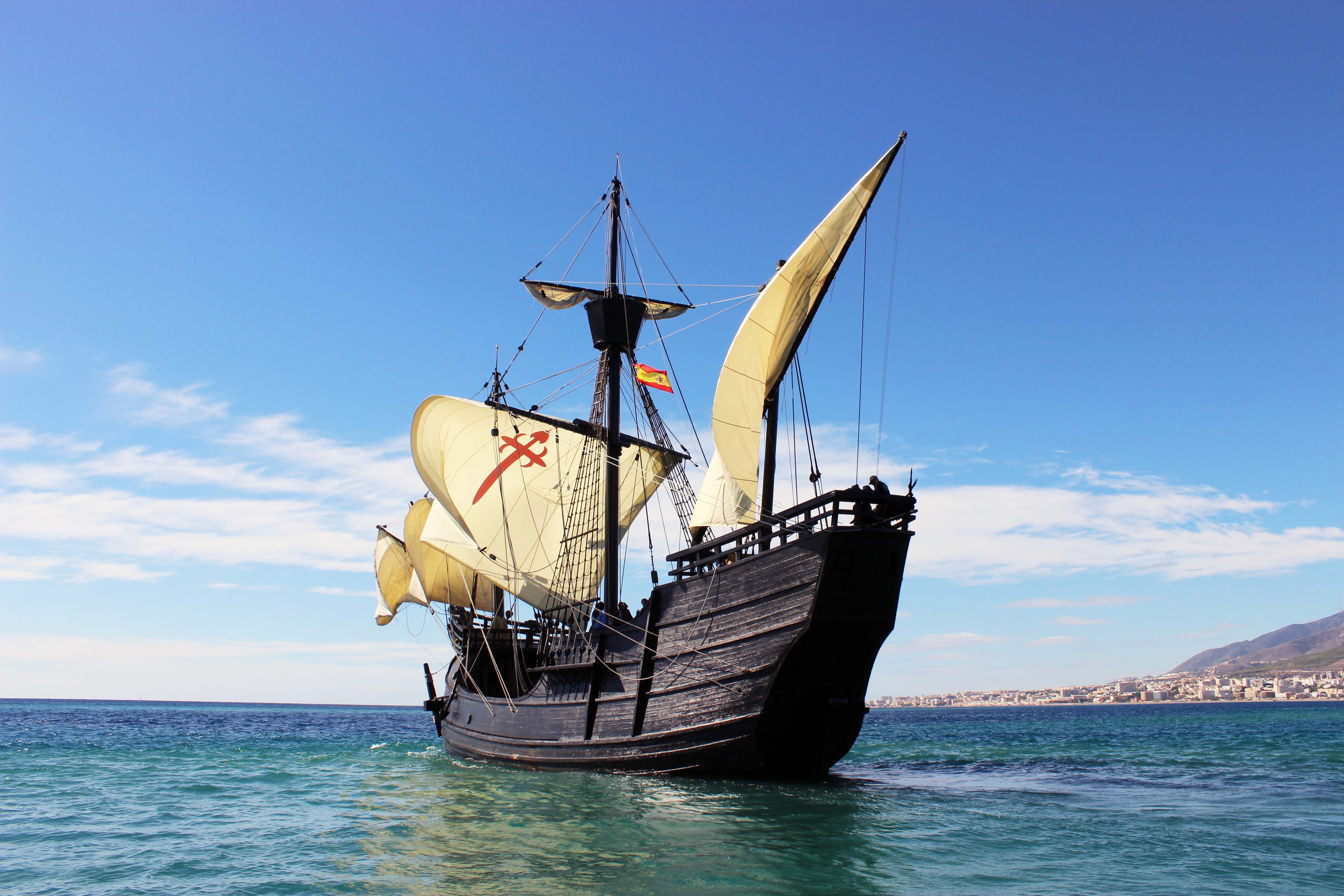Le Nao Victoria à Ostende à l'ancer | Oostende voor anker